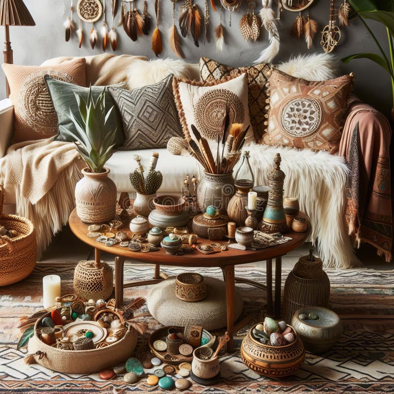 Boho Chic Bohemian Style with a Touch of Elegance Featuring L Stock ...