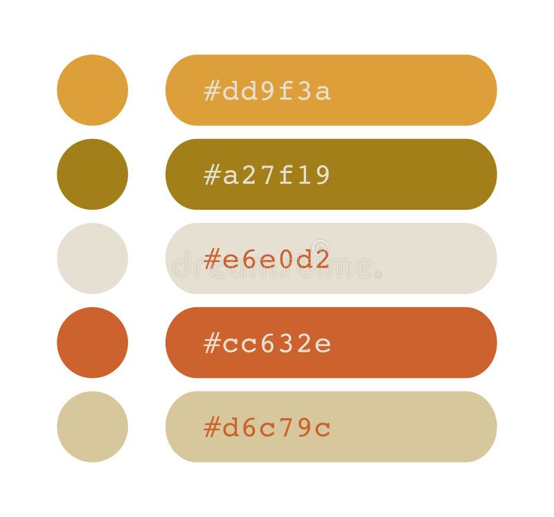 Earthy Color Palette Stock Illustrations – 4,521 Earthy Color Palette Stock Illustrations ...