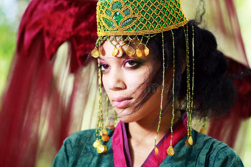 African Princess Makeup