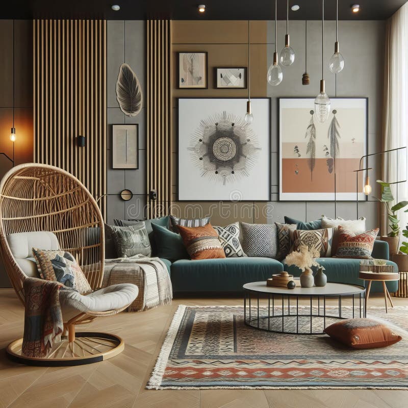 Boho Modern Bohemian Design with a Modern Twist, Using Slek L Stock ...