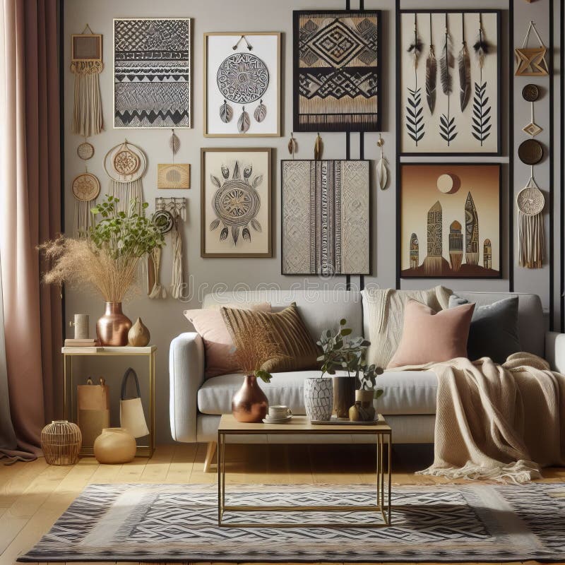 Boho Modern Bohemian Design with a Modern Twist, Using Slek L Stock ...