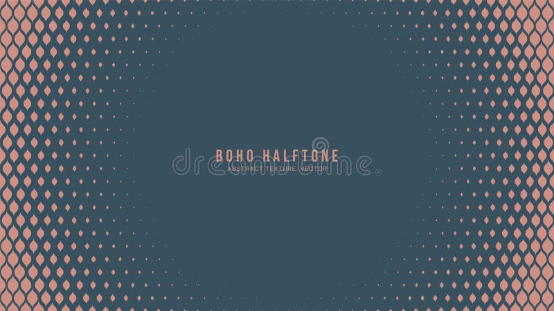 Boho Style Modern Halftone Gradient Vector Texture Dynamic Abstract ...