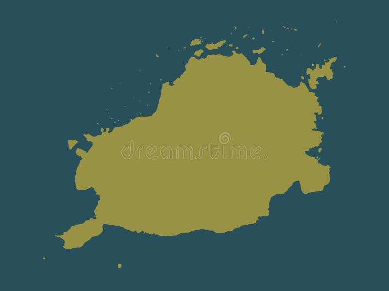 Bohol, Philippines. Solid. No Legend Stock Illustration - Illustration ...