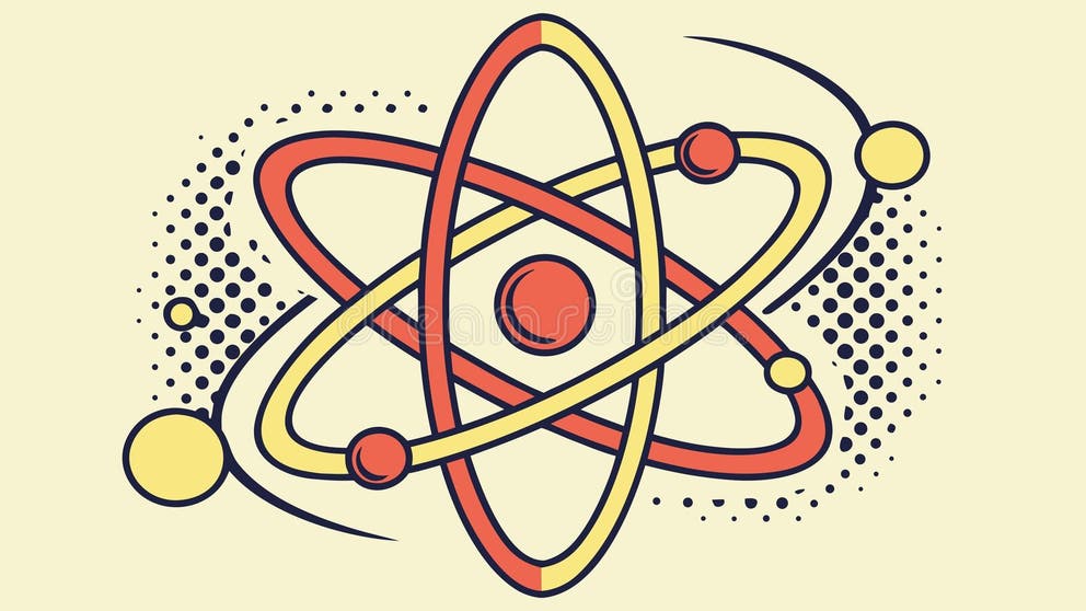Bohr Model Atom, Science and Physics, Vector Design Generative AI Stock ...