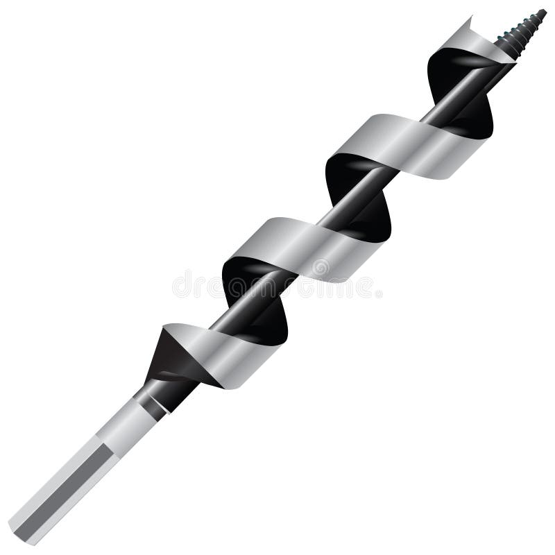Bohrer vektor abbildung. Illustration von abbildung, stück - 43124939