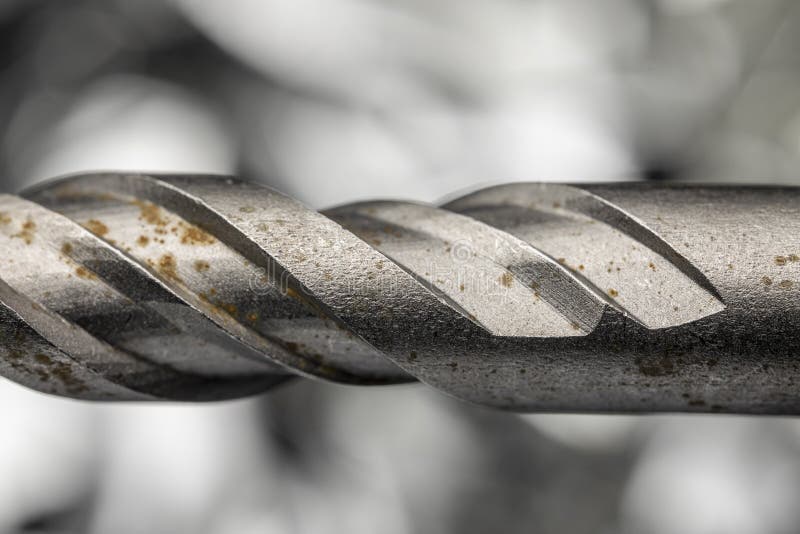 Bohrer Und MaurerarbeitBohrer in Einer Klemmennahaufnahme Stockfoto ...