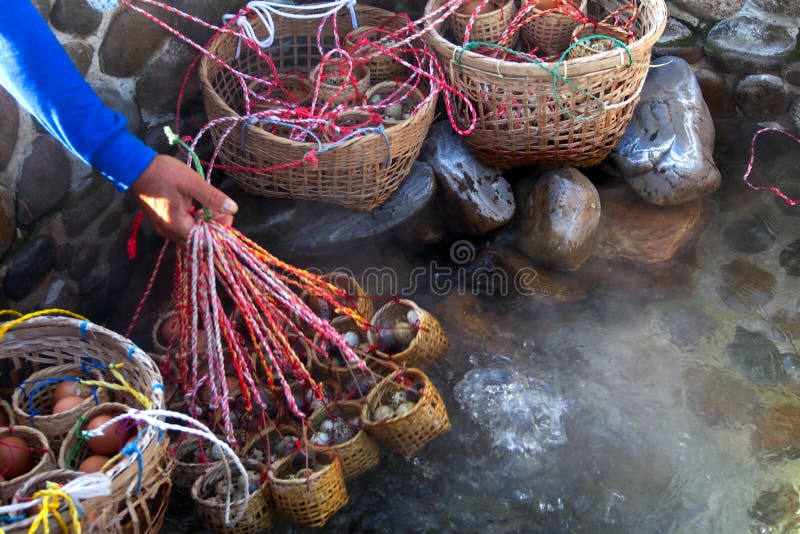 Boil egg stock image. Image of tourism, thermal, food - 46295495