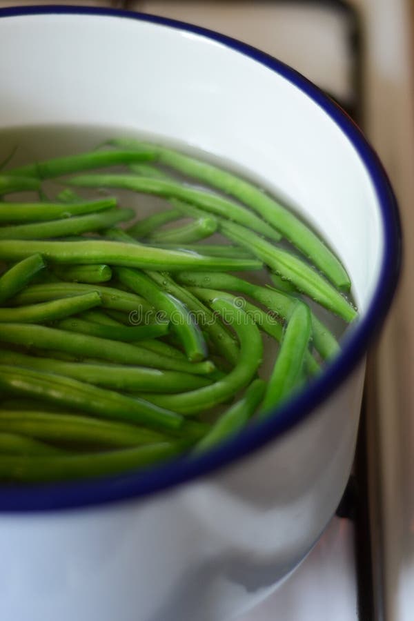 Boiled beans in a pot stock photo. Image of cooking, boiled - 56820114