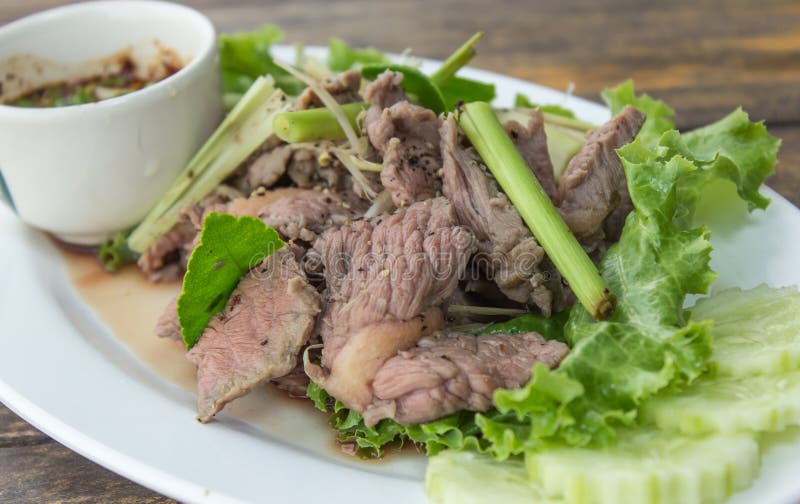 Boiled beef stock image. Image of thai, pieces, meat - 29512989