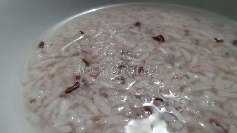 Boiled brown rice stock image. Image of boiled, nutrition - 57088603