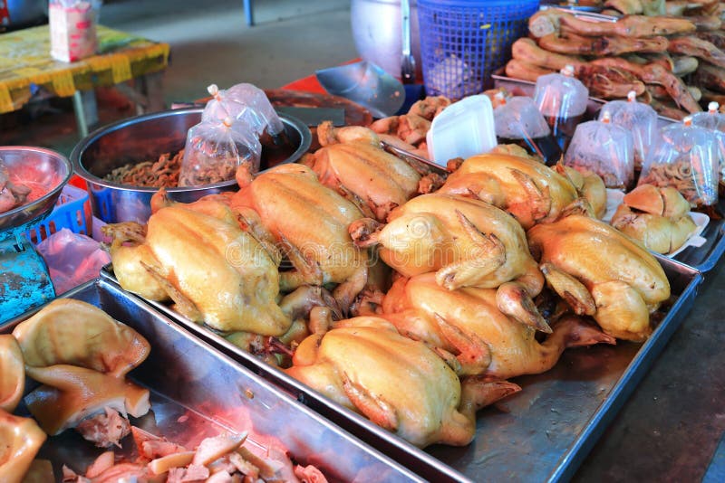 Boiled chicken stock image. Image of chicken, boiled - 71875889