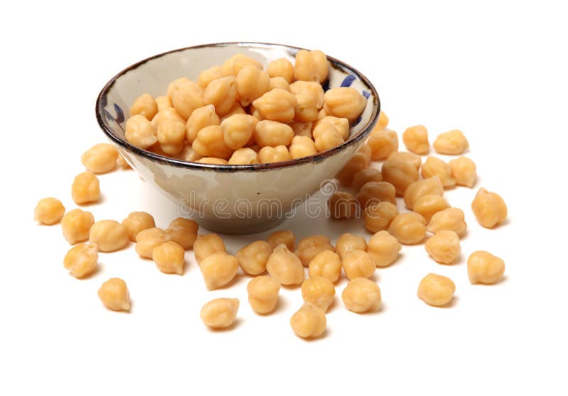 Boiled chickpeas stock image. Image of natural, dinner - 173013997