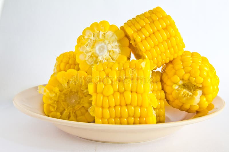 Boiled corn. stock image. Image of corn, bright, ingredient - 23143143