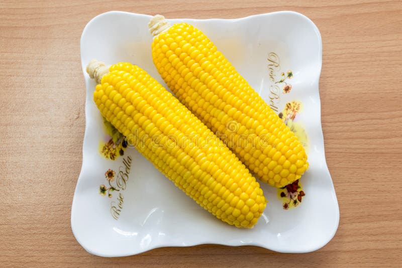 Boiled corns stock image. Image of food, boiled, meal - 57742631