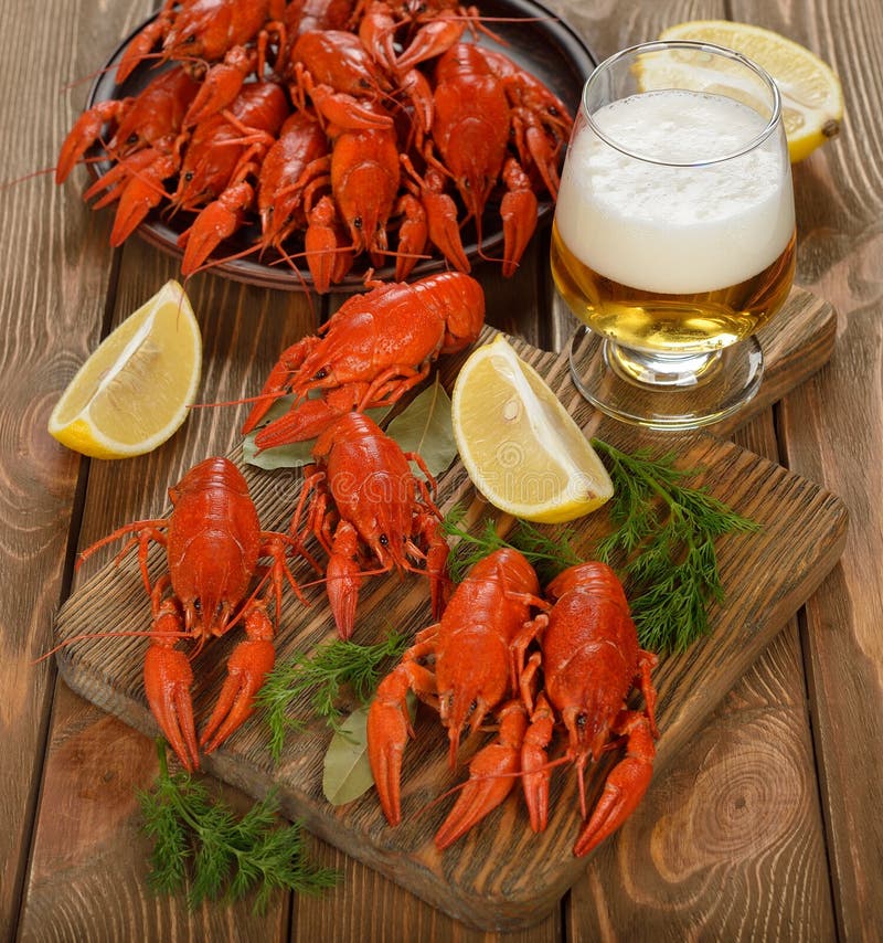 Boiled Crawfish stock photo. Image of crawfish, crust - 19400786