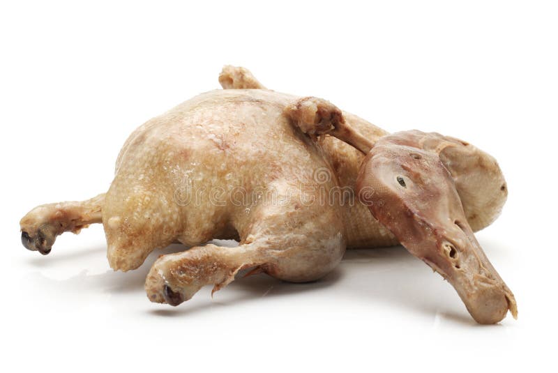 Boiled duck stock photo. Image of food, brown, close - 124471592