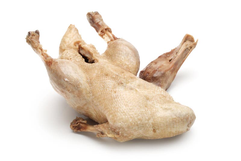 Boiled duck stock image. Image of bunny, duckling, dinner - 127276545