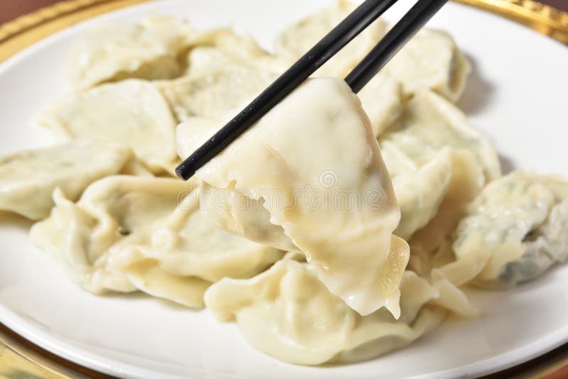 Boiled dumplings stock image. Image of flour, east, dishware - 16916783