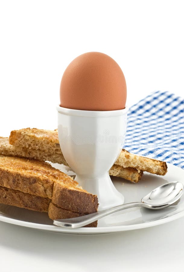 Boiled egg stock image. Image of eggshell, cooked, organic - 18879069