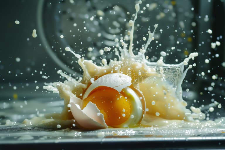 Boiled Egg Bursting and Exploding in a Microwave Oven while Cooking and ...