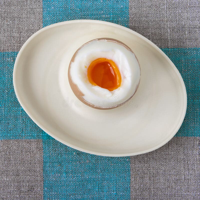 Boiled egg on a stand stock photo. Image of fresh, organic - 55673846