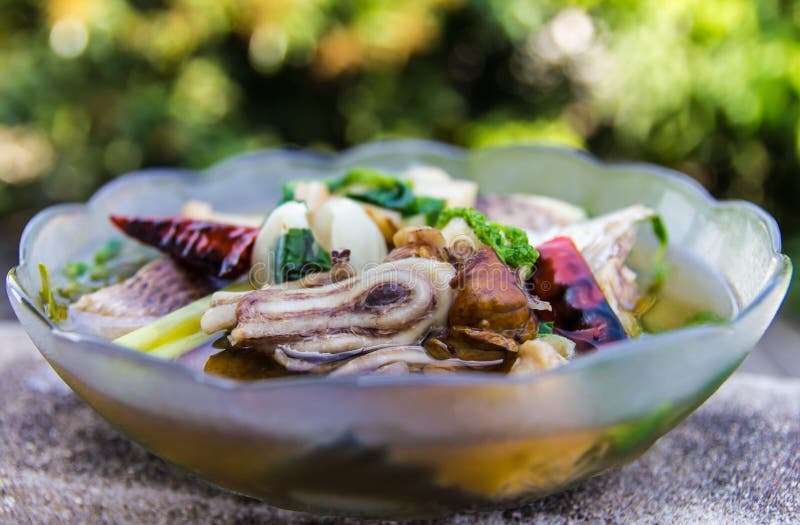 Boiled fish stock photo. Image of agriculture, closeup - 49848562