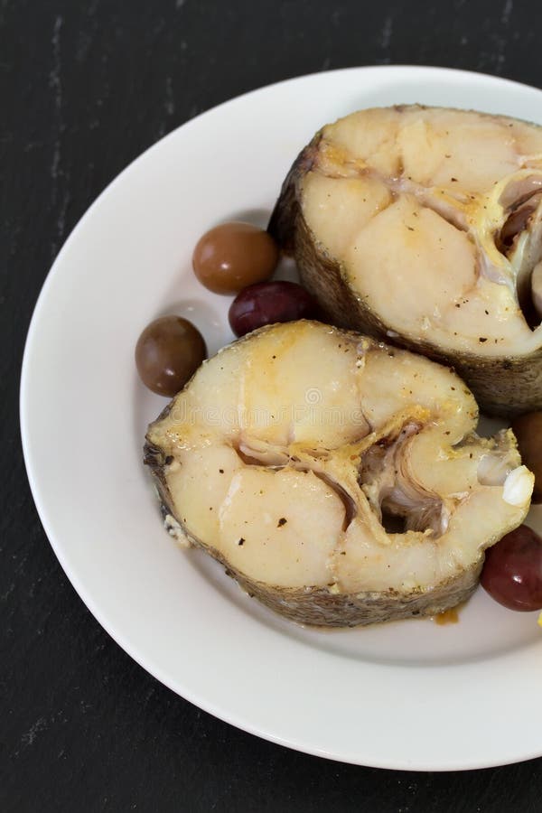 Boiled fish stock photo. Image of diet, seafood, cooked - 32199636