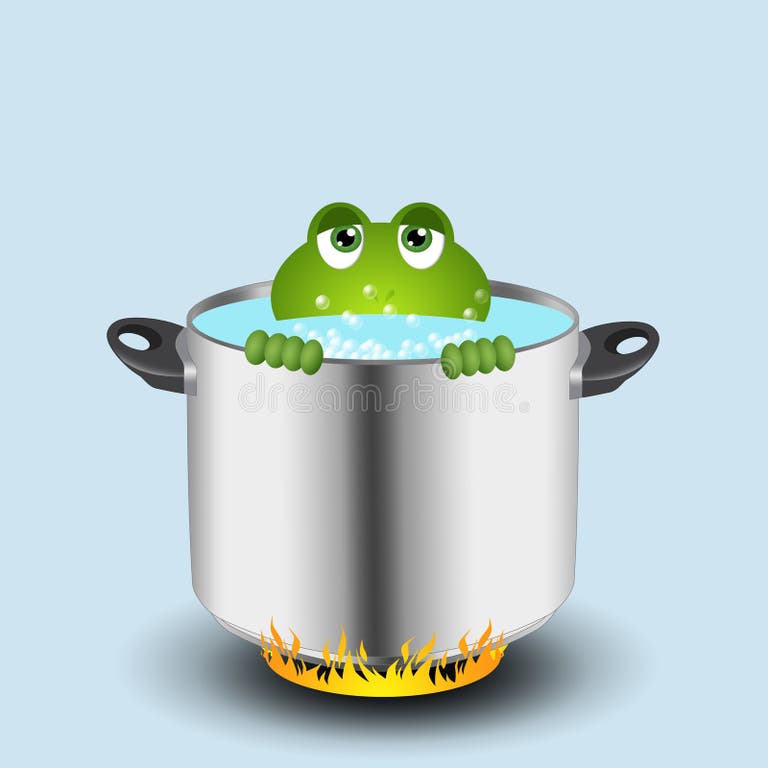 Boiled frog stock illustration. Illustration of amphibians - 272422268