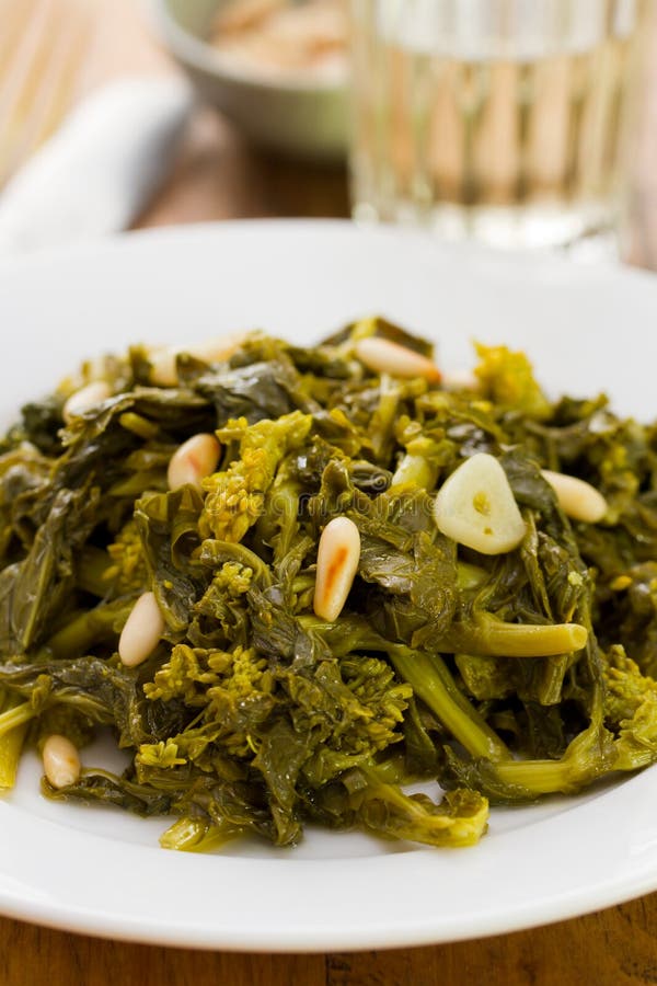 Boiled turnip greens stock image. Image of nature, ingredient - 31389415