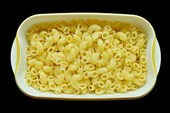 Boiled Macaroni Pasta, Fully Cooked. Stock Photo - Image of dish, pasta ...