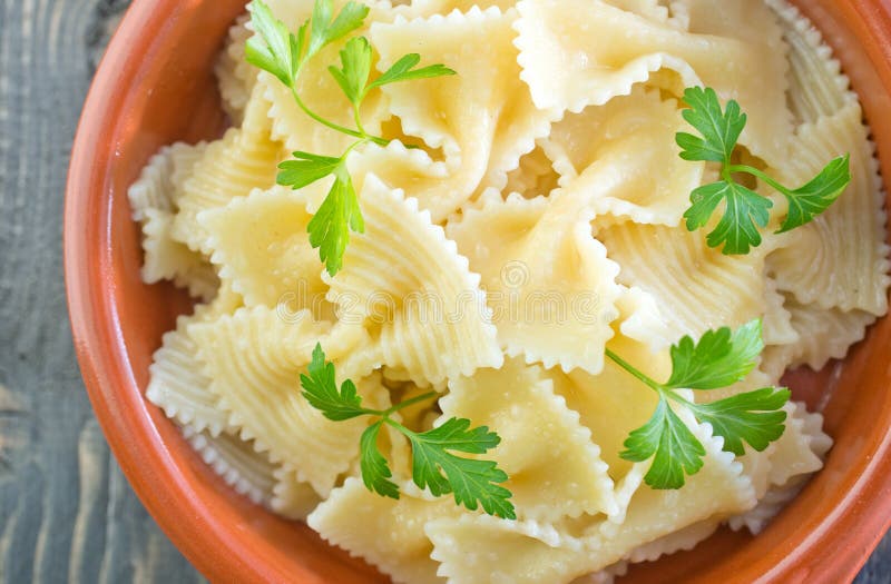 Boiled pasta stock image. Image of cooked, fresh, napkin - 45781849