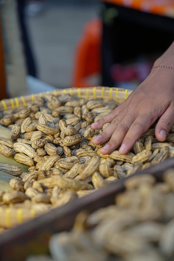 Boiled peanuts stock photo. Image of indonesian, object - 348094002