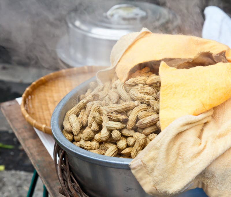 Boiled peanuts stock photo. Image of lunch, closeup, culture - 30553514