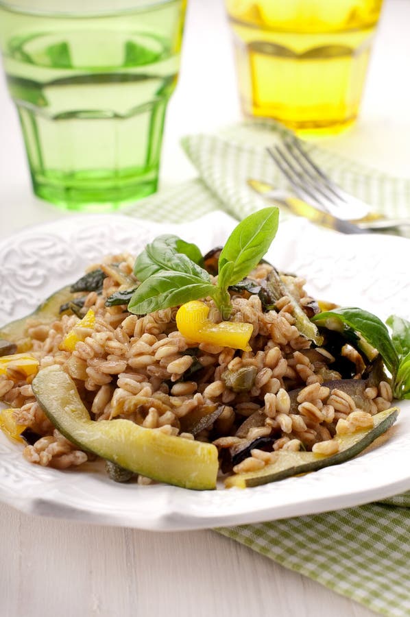 Boiled pearl barley stock photo. Image of cooking, tasty - 22763900
