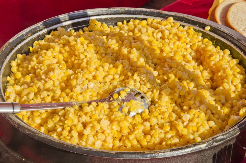 Boiled peas in pot. stock photo. Image of full, cook - 21209606