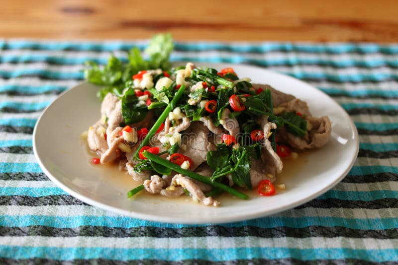 Boiled pork with lime stock image. Image of food, tasty - 52084937