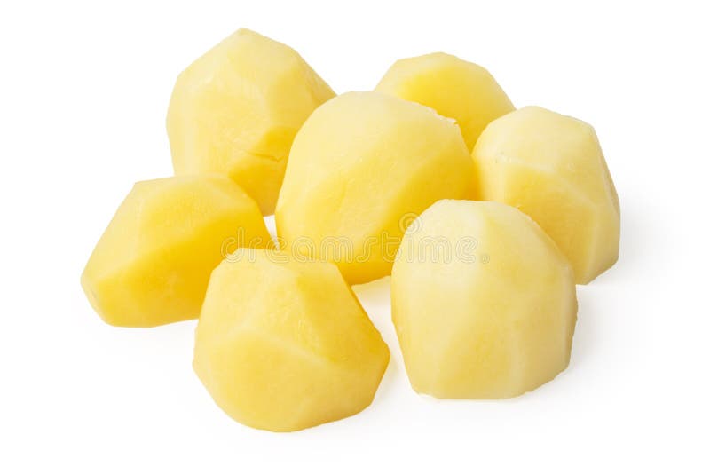 Boiled potato pieces stock photo. Image of state, healthy - 26853372