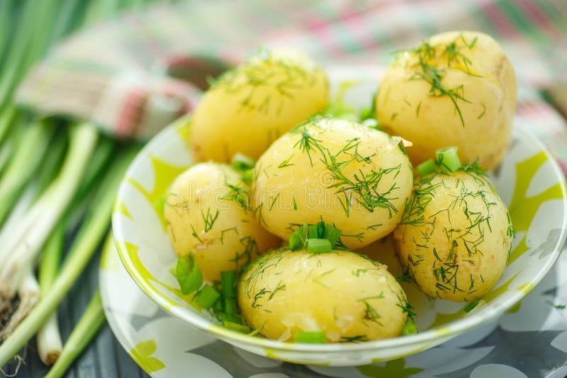 Boiled Potatoes stock photo. Image of spuds, fresh, cooking - 2657418