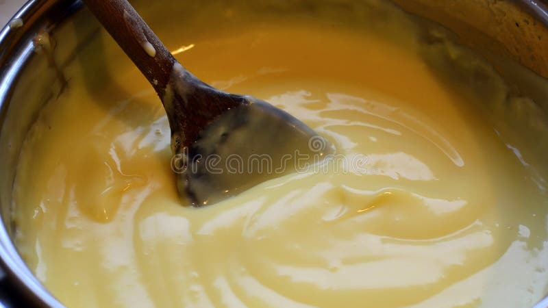 Boiled pudding in a pot stock photo. Image of boiled - 202297244