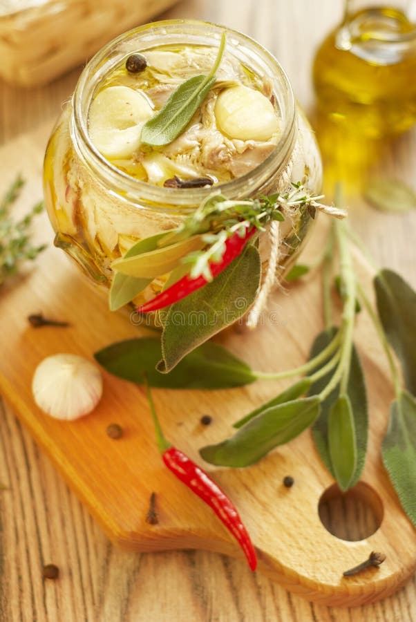 Boiled Rabbit Meat with Garlic, Oil and Herbs Stock Image - Image of ...