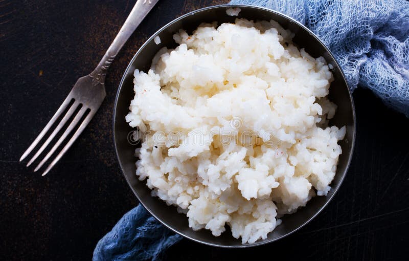 Boiled rice stock photo. Image of meal, china, grain - 113859160