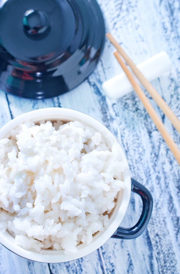 Boiled rice stock photo. Image of grain, cereal, dietary - 66006518