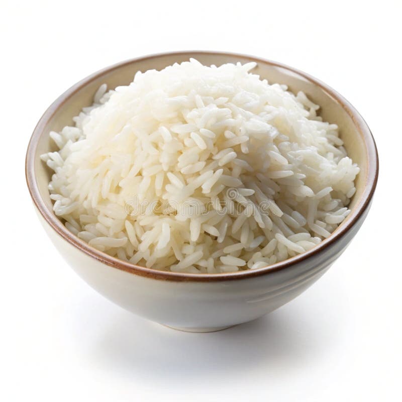 Boiled rice stock illustration. Illustration of dining - 361240252