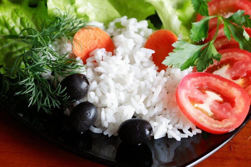 Boiled Rice stock image. Image of life, meal, healthy - 59589065
