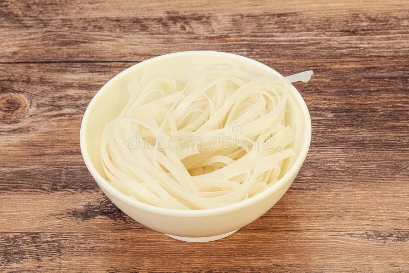 Boiled Rice Noodle for Cooking Stock Photo - Image of asia, cuisine ...