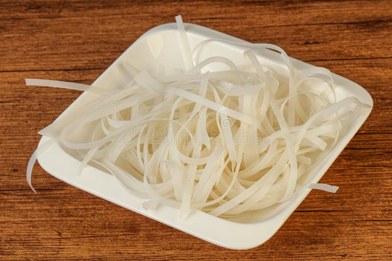 Boiled Rice Noodle for Cooking Stock Photo - Image of dish, thai: 187516368