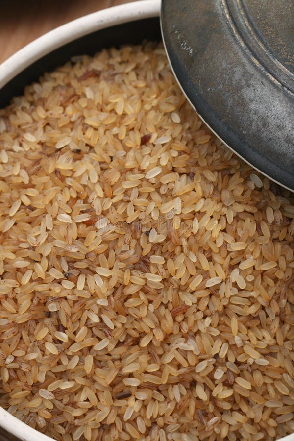 Boiled Rice or Parboiled Rice Stock Image - Image of sothindia ...