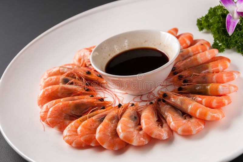 Boiled shrimp stock image. Image of single, cuisine, shell - 67338715