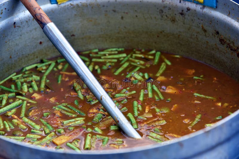 Boiled Spicy Fish Curry(Gaeng Tai Pla) Stock Image - Image of dish ...