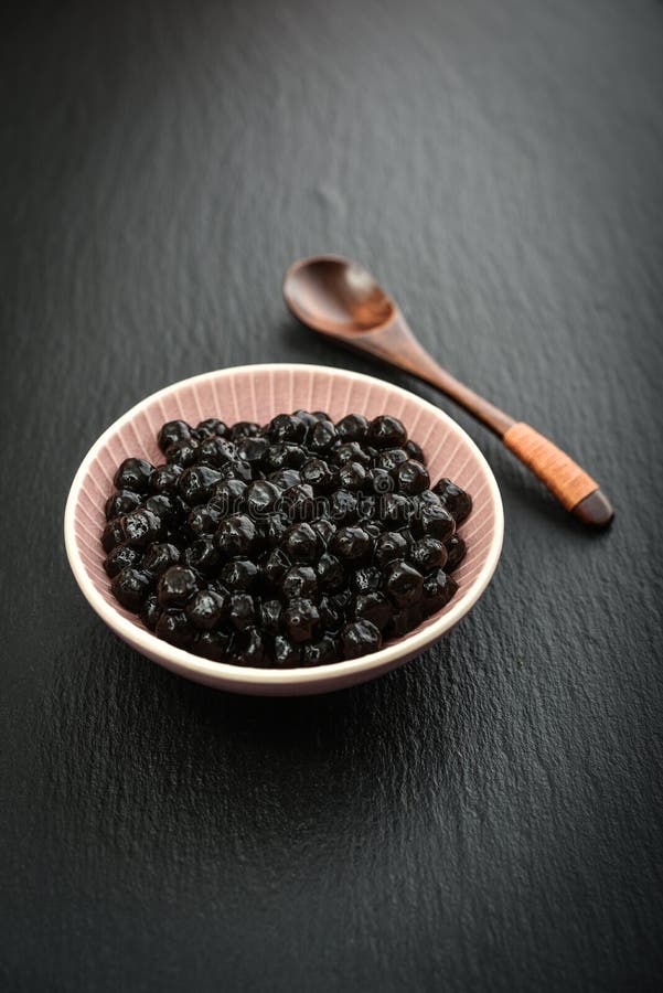 Boiled Tapioca Pearls stock photo. Image of restaurant - 102882964